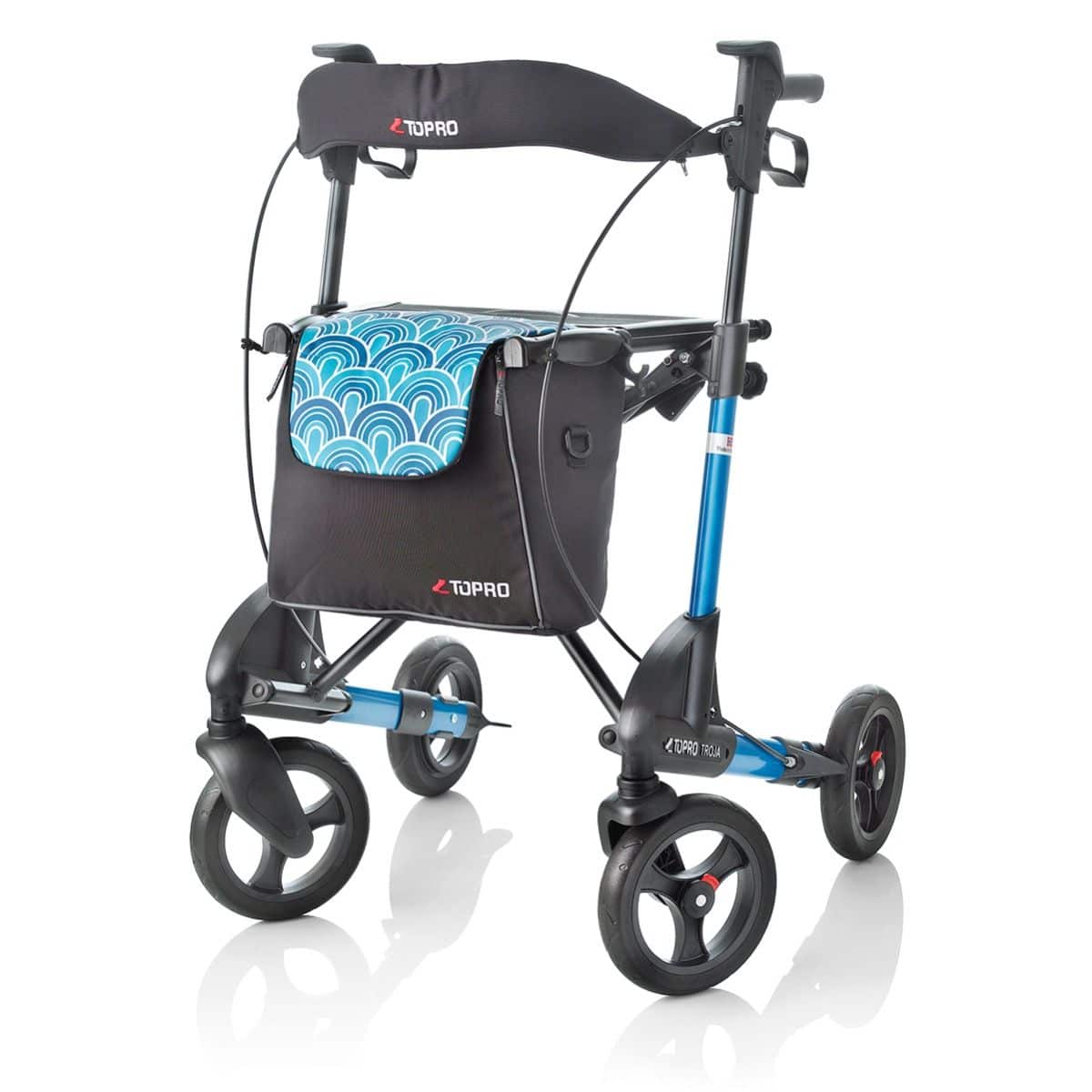 TOPRO Troja 2G Premium Rollator Incl. Back Support – Sheen Mobility