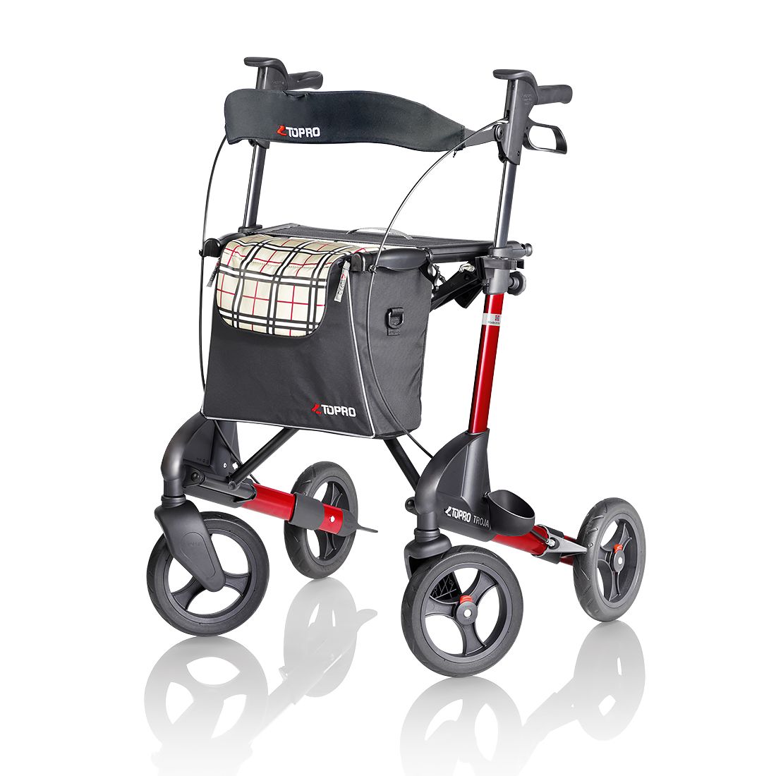 TOPRO Troja 2G Premium Rollator Incl. Back Support – Sheen Mobility
