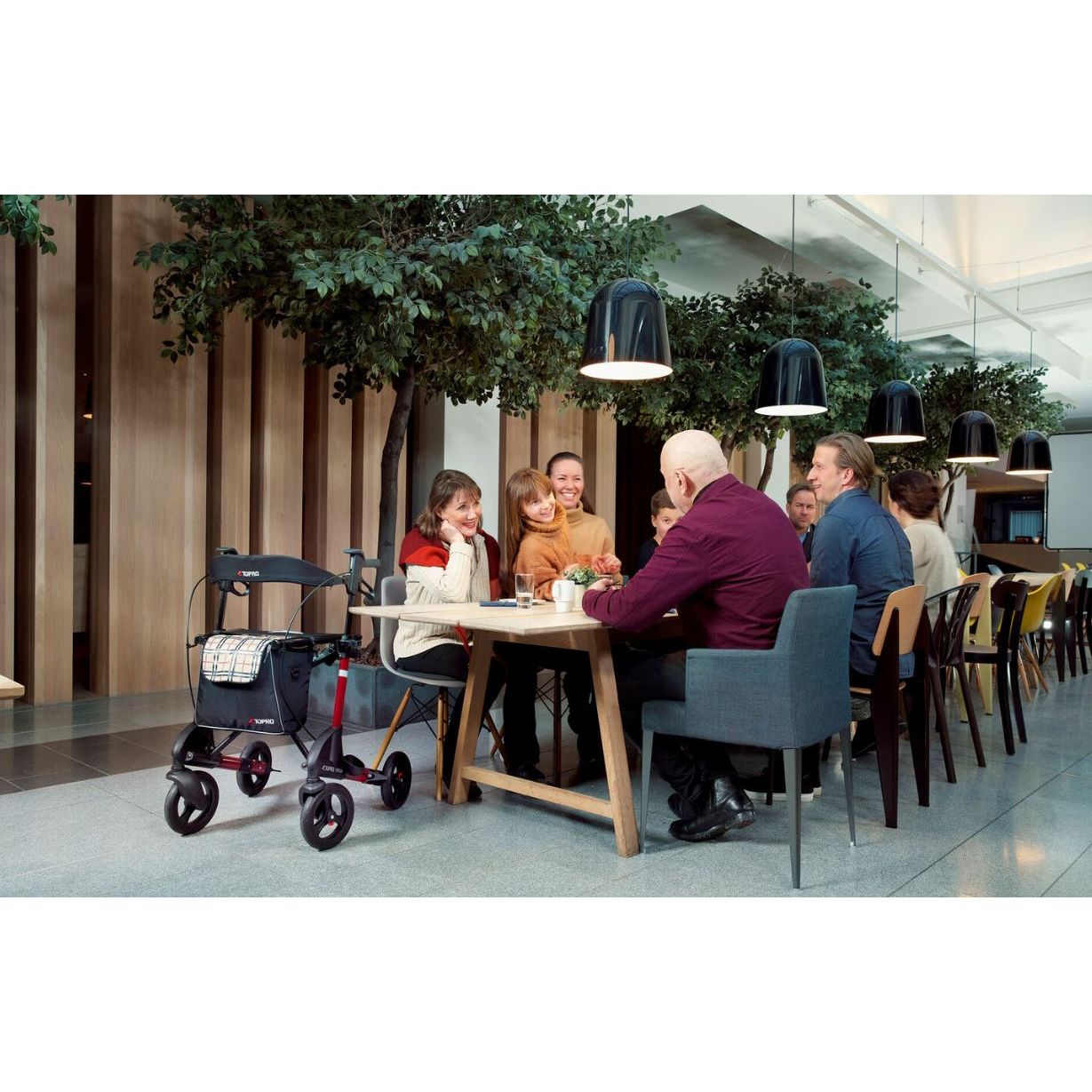 TOPRO Troja 2G Premium Rollator Incl. Back Support – SHEEN MOBILITY