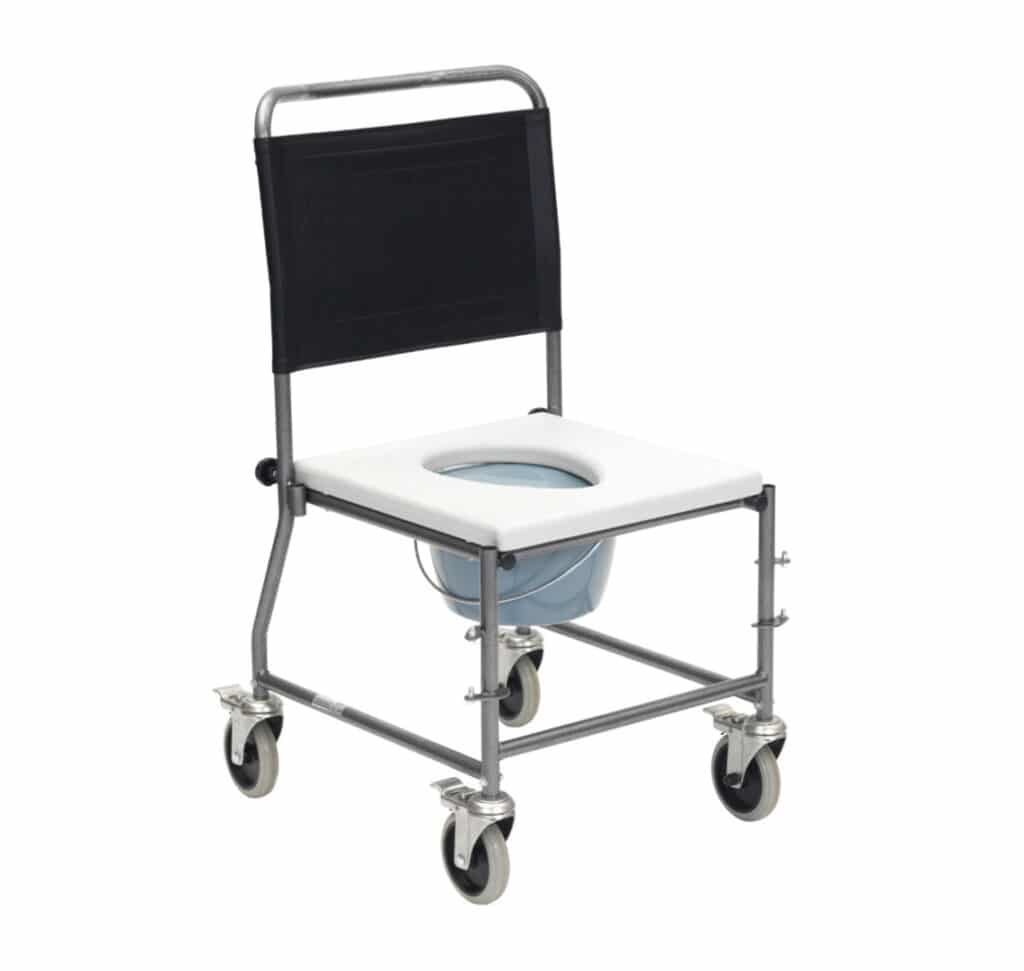 Glideabout Commode Silver Vein – SHEEN MOBILITY